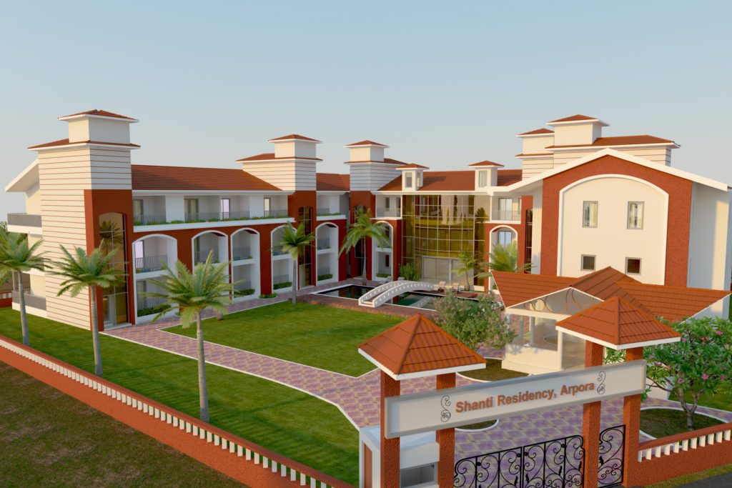 Resort at Arpora-Goa - Gauravi creations